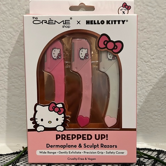 Hello Kitty | Bath & Body | Hello Kitty X Creme Shop Sculpt Razors New ...